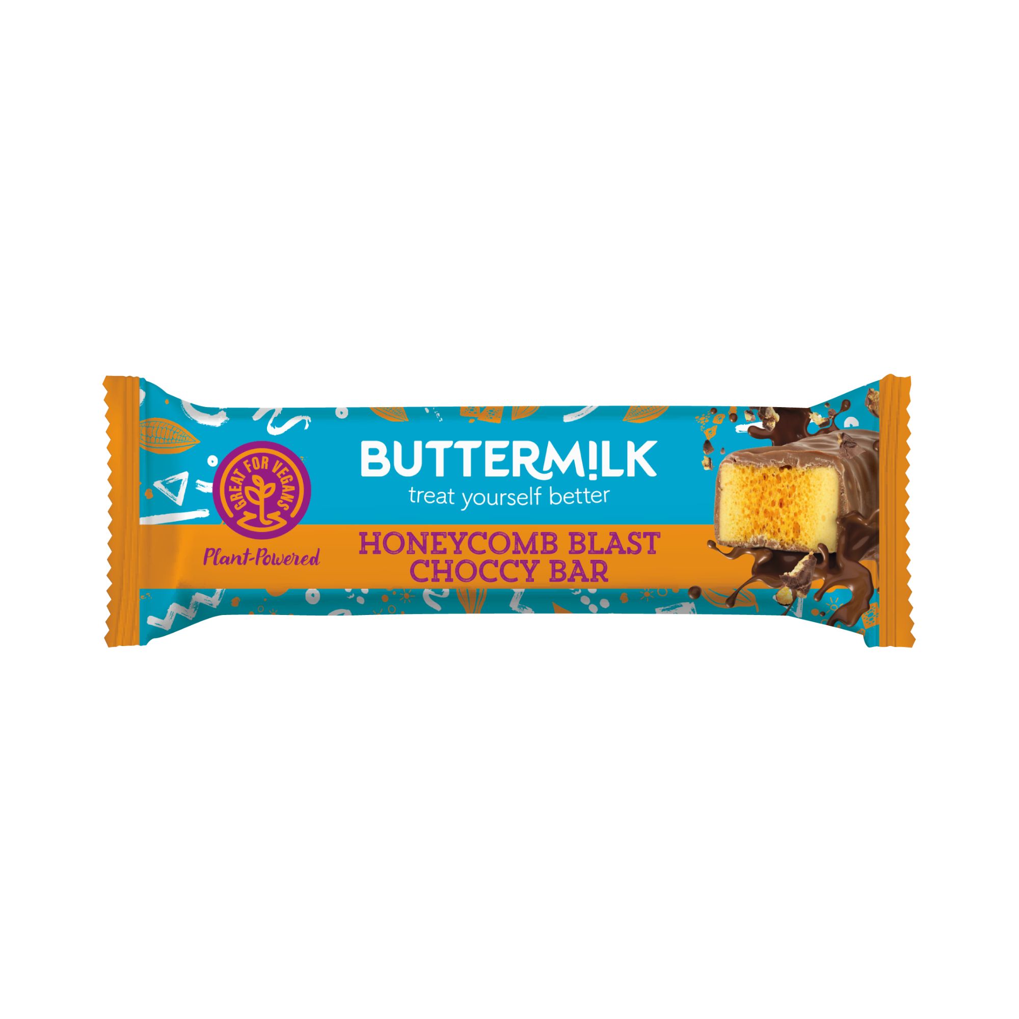 Buttermilk | Buttermilk Snack Bar - Honeycomb Blast Bar (18x45g ...