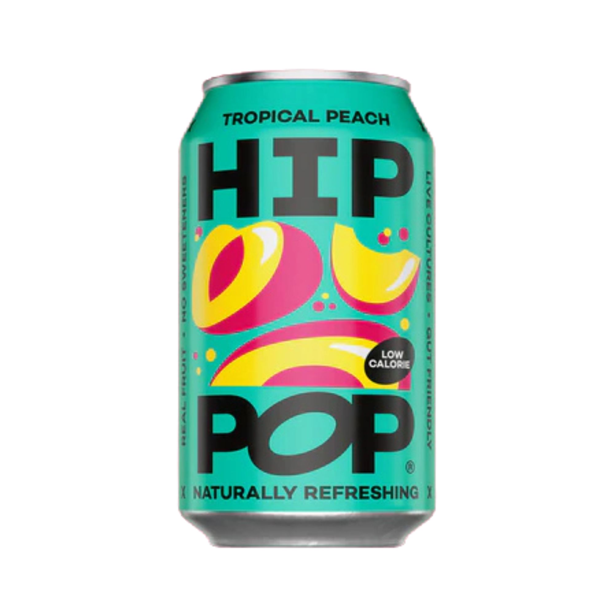 Hip Pop | Hip Pop Living Soda - Tropical Peach (12x330ml) | Delivered ...