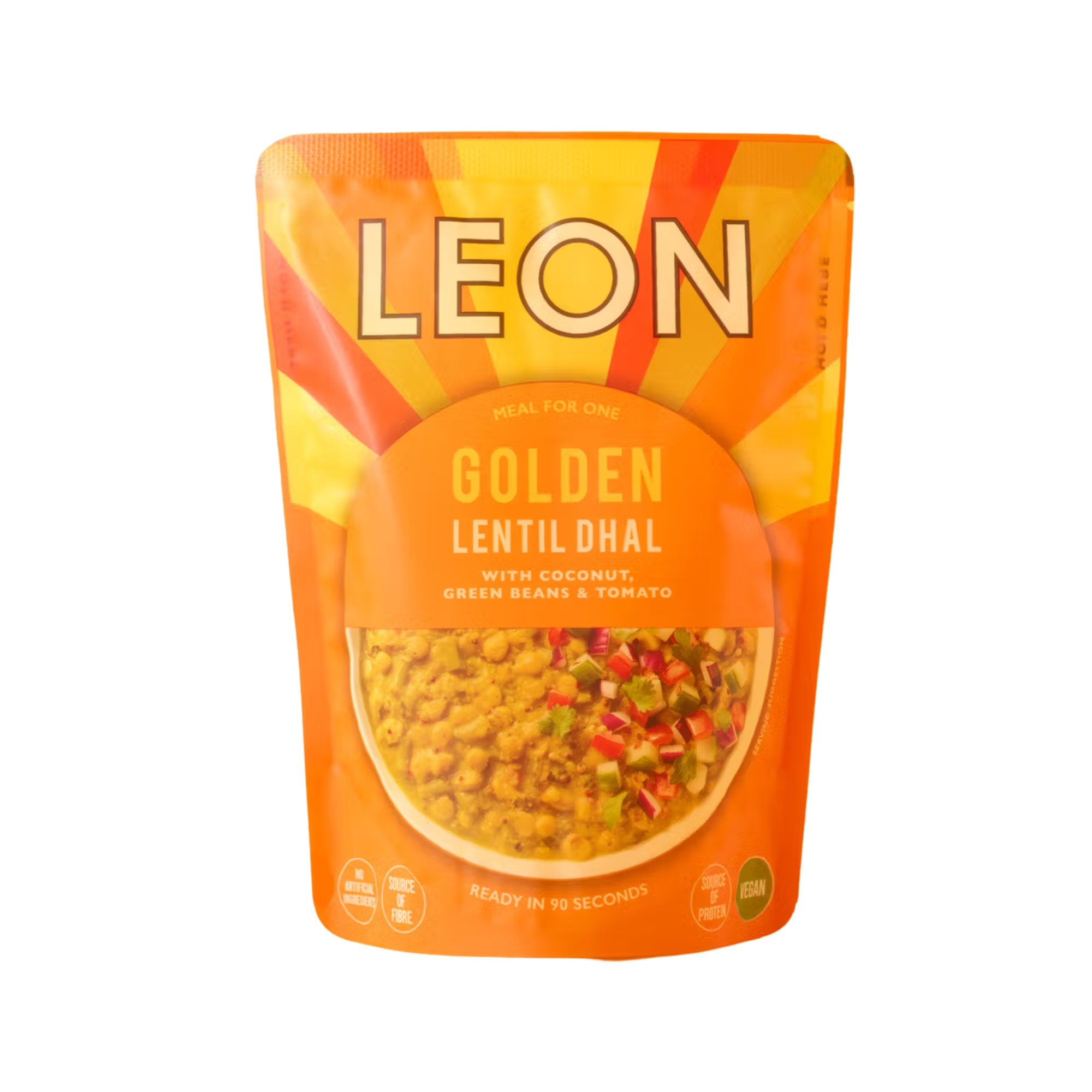 Leon | Leon Meal Pouch - Golden Lentil Dahl (6x250g) | Delivered Wholesale