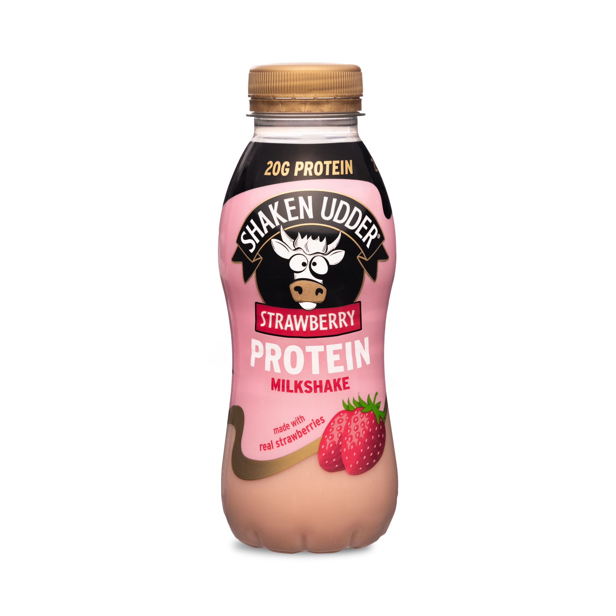Shaken Udder | Shaken Udder Protein Milkshake - Strawberry (8x330ml ...
